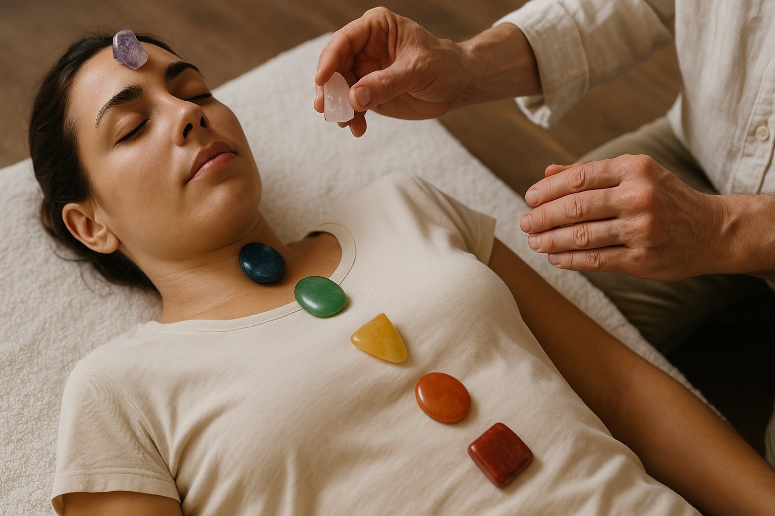 Chakras e a Terapia de Cristais: Desperte Seu Poder